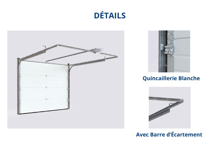 Porte Garage Sectionnelle dimensions classiques ArtnTraction Exclusive